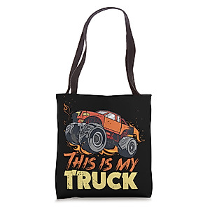 This is my Truck for Monster Trucks Lovers Tote Bag