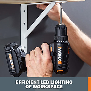 Worx 20V 3/8" Drill/Driver Power Share - WX100L (Battery & Charger Included)