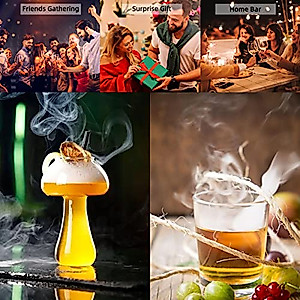 Call Me Old Fashioned Wooden Box Cocktail Smoker Kit Torch (No Gas) for Drinks Set Unique Birthday Christmas Gift for Men Him Dad Husband Father Grandpa