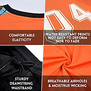 Custom Soccer Goalie Jersey Youth Adults Goalkeeper Jersey Personalized with Name Team Number Logo (Blue)