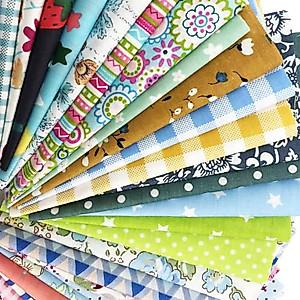120pcs Fat Quarters Fabric Bundles,Scrap Quilts Sewing Fabric Squares,Araniozb Cotton Fabric for Sewing,Quilting Fabric Supplies,Pre-Cut Quilt Squares 6" x 6"(15cm x 15cm,60 Patterns)