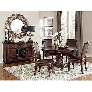 Homelegance Lordsburg 2-Piece Pack Dining Side Chairs, Wood, Cherry