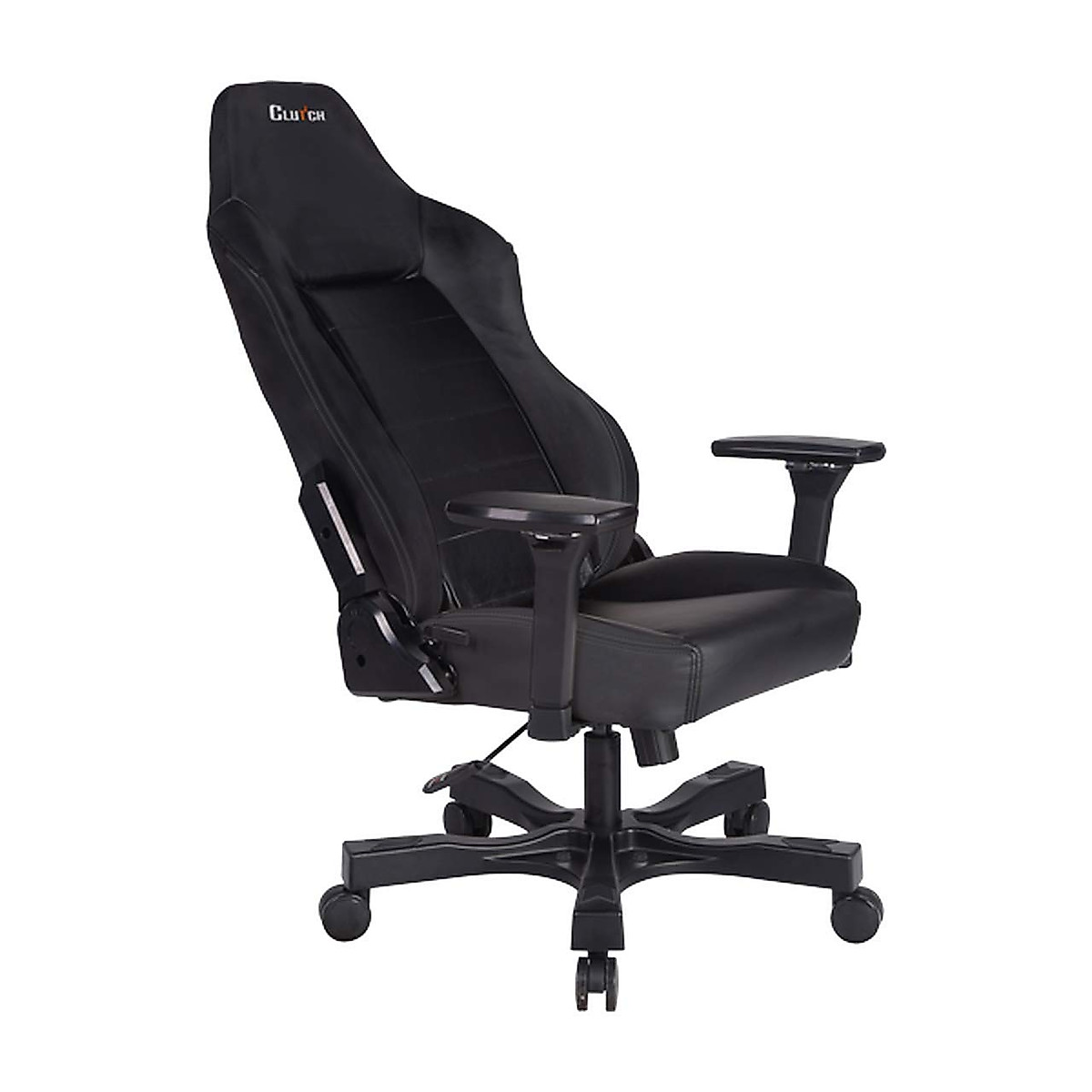 Clutch Chairz - Ergonomic Gaming Chair, Video Game Chairs, Office Chair, High Chair and Lumbar Pillow for Computer Desk - Black - Shift Series