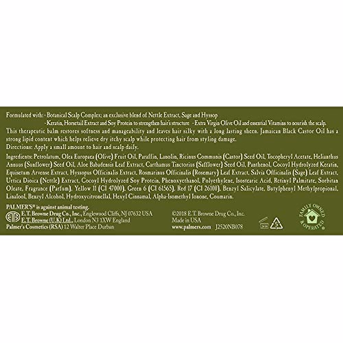 Palmer's Olive Oil Formula Gro Therapy for Healthy Hair and Scalp, 8.8 Ounces (Pack of 2)