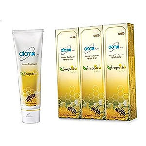 Atomy Toothpaste Propolis Anti-plaque Whitening Dental Oral Care Net Weight 7.05 Oz 200g 3 Tubes