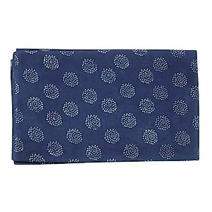 Cotton Quilt Home Furnish 15 Yard Jaipuri Print Fabric,Women's Dress fabricNatural Vegetable Blue CDHAMCOM-CTIN00200