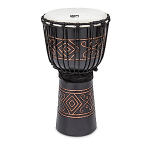 Toca TSSDJ-MBO Street Series 10-Inch Black Onyx Djembe, Medium