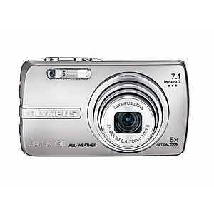 Olympus Stylus 750 7.1MP Digital Camera with Digital Image Stabilized 5x Optical Zoom and CCD Shift Stabilization (Silver)