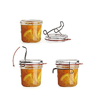 Luigi Bormioli Lock-Eat Handy Jar 67.75 Ounce (2 Liters)