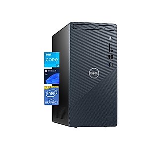 Dell Inspiron 3910 Business Desktop Computer, 12th Gen Intel Core i3-12100, Windows 11 Pro, 16GB RAM, 1TB SSD, DVD+/-RW, WiFi, HDMI, Intel UHD Graphics, Keyboard & Mouse Included, Mist Blue