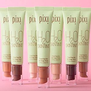 Pixi Beauty H2O SkinTint Tinted Face Gel, 1.2 fl oz / 35 ml, Warm