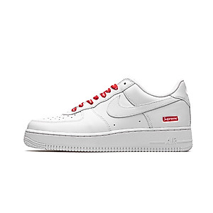 Nike Mens Air Force 1 Low CU9225 100 Supreme - Mini Box Logo White - Size 6