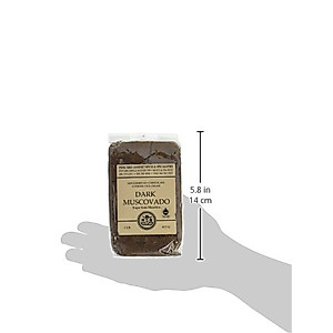 India Tree Dark Muscovado Sugar, 1 Pound