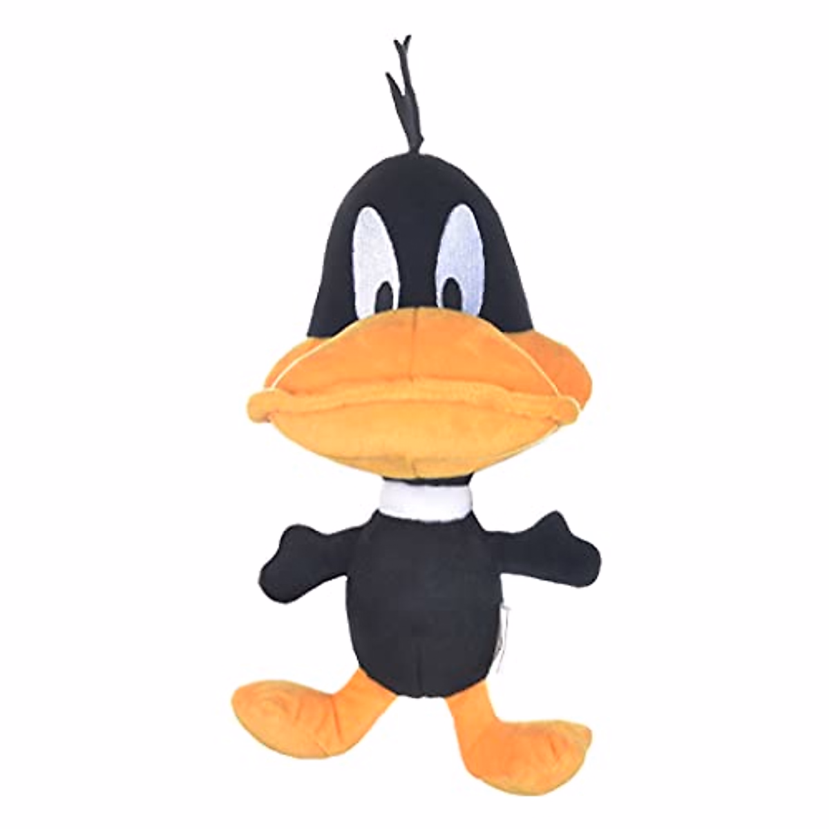 Looney Tunes Warner Bros Toys for Dogs | 6 Inch Daffy Duck Big Head Plush Dog Toy | Daffy Duck Plush Toys for All Dogs | Dog Chew Toy for Medium Dogs
