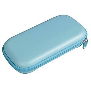 Hermitshell Hard EVA Travel Case for Nintendo Switch Lite Gaming with 12 Game Cartridges (Turquoise)
