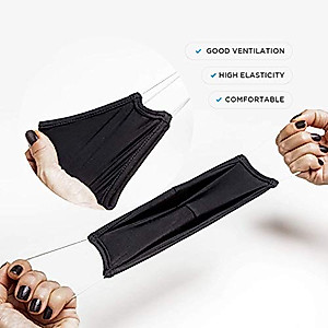 Guria Fashion Protective Cloth Face Mask, Washable Reusable Spandex Fabric - Unisex, 20+ Colors Available