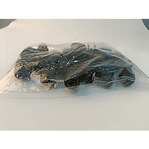 Kalolary 10PCS Barbed Tee 1/2 inch to 1/4 inch Irrigation Tube Anti-Drop Premiun Quality Fitting (fits 13mm ID/ 4mm ID), 16mm PE Pipe Lock Female Connector to 47 Pipe Variable Diameter Six-Way Adapter