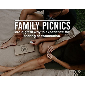 The Miracle Meal Pre-filled Communion Cups and Wafer Set - Box of 100 - with 100% Trusted Concord Grape Juice & Wafer - Made in the USA - Premium Quality Guaranteed