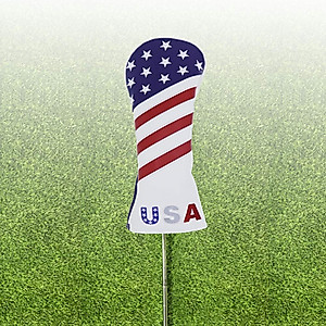 HISTAR USA Flag Driver Cover Golf Headcover for Taylormade Odyssey