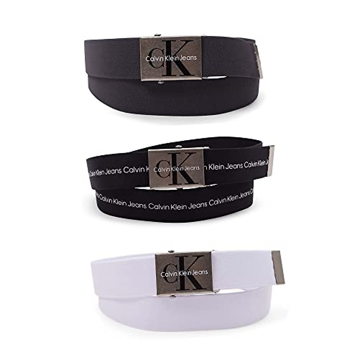 Calvin Klein 3- Pack Web Belt