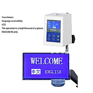 NDJ-8S Digital Rotational Viscometer with with 4 Types of rotors (No. 1, 2, 3, 4) and No. 0 Rotor Set