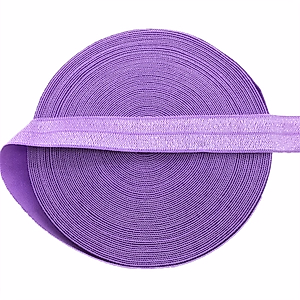 Elastic Spool Band,Stretch Sewing Ribbon,20yards 5/8" 15mm Multicolor Fold Over Spandex Elastic Ribbon for Sewing Lace Trim Waist Band Garment Accessory (Color : Light Green, Size : One Size) (Color