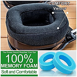 A50 Mod Kit Gen 4 - Ear Cushion Compatible with Astro Gaming A50 Wireless Headset Velvet - Headband/Microphone Foam/Ear Pads I Not Work with GEN 3
