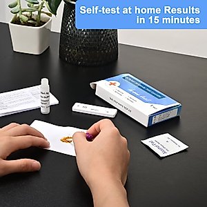 Kueysing Helicobacter Pylori Test Kits, H. Pylori，h. Pylori Stool (Antigen) 10-15 Minutes of Quick Home Testing, The Result is Highly Accurate, Easy to Read and use