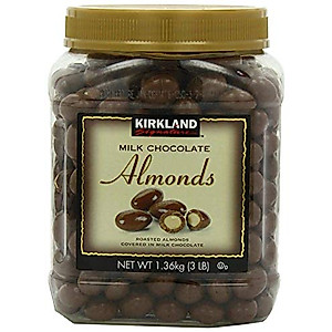 Kirkland Signature, Milk Chocolate Almonds, (Family Bundle), 1.36 kg