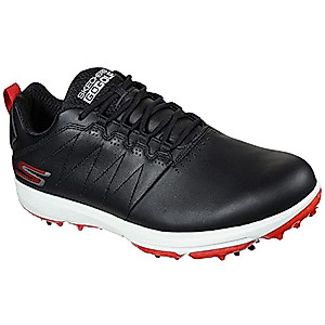 Skechers NEW Mens Go Golf Pro 4 Legacy Golf Shoes 214001 Black/Red Sz 8 X-Wide