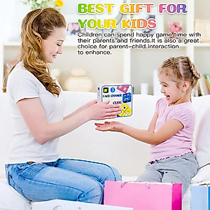 Wooden Expressions Matching Block Puzzles Building Game,Face-Changing Magic Cube,Logical Educational Training Toys,Educational Montessori Toys for Ages 3 Years and Up Kids