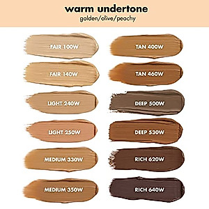 e.l.f. Camo CC Cream, Color Correcting Medium-To-Full Coverage Foundation with SPF 30, Light 280 N, 1.05 Oz (30g)