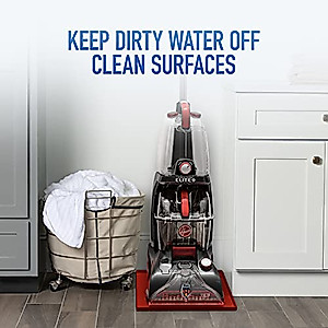 Hoover PowerScrub Elite Pet Upright Carpet Cleaner Machine, Lightweight, Deep Cleaning Carpet Shampooer Machine with Pet Tool and Storage Mat, Pair with Hoover Carpet Cleaner Solution