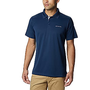 Columbia Men's Utilizer Polo, Collegiate Navy, Large