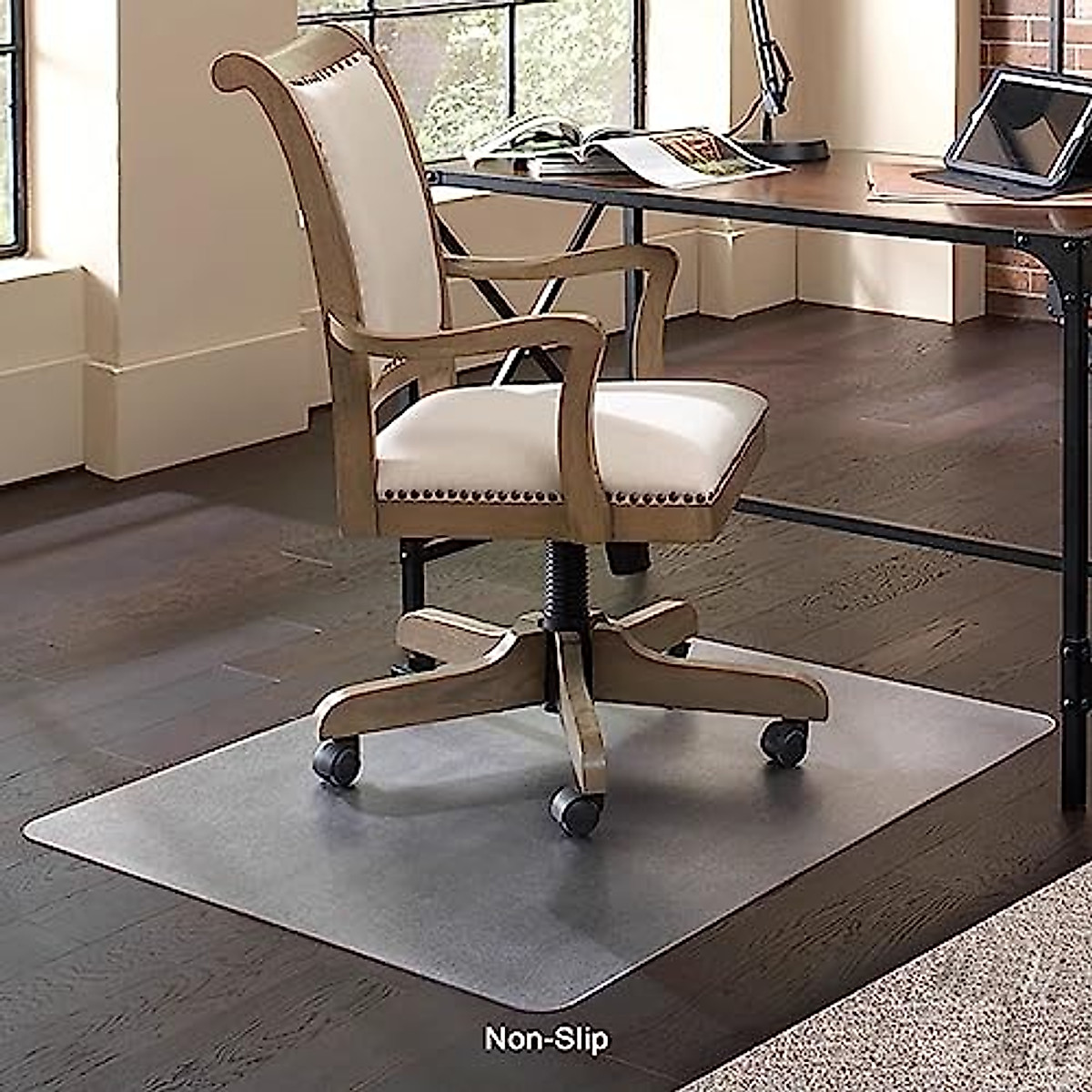 Office Chair Mat for Hard Floor,Plastic Floor Mat,Floor Protector Mat,47INX47IN,27.5INX55IN,23.6INX31.5IN,Transparent Anti-Slip,for Home and Office Use,0.02"/0.04"/0.06"/0.08"/0.12",Waterproof (Size