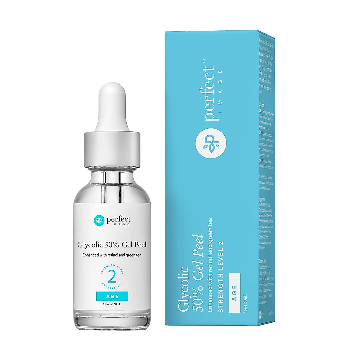 Glycolic Acid 50% Gel Peel - Enhanced with Retinol & Green Tea Extract (Professional Skin Peel)1 ounce