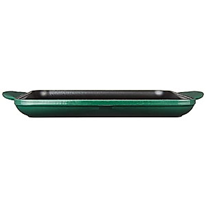 Le Creuset Enamaled Cast Iron Square Griddle, 9.5", Artichaut