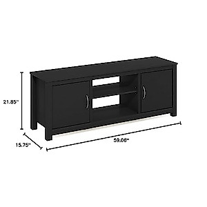 Furinno Classic Stand with Storage for TV up to 65 Inch, Americano, Large