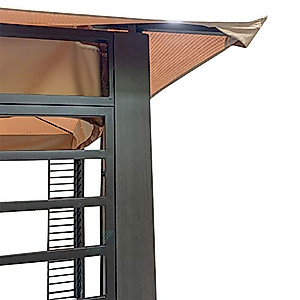 Garden Winds Replacement Canopy for Planter Box Gazebo - Riplock 350