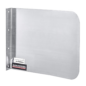 DuraSteel Stainless Steel Splash Guard-15" x 12" Wall Mount Commercial Shield Kitchen Safety & Hygiene Cooking Splatter Screen-Ideal for Hand, Prep, Utility Sink, Silver