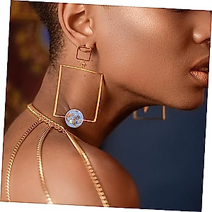 TEHAUX 40pcs Floral Glass Beads Jewelry Adult Craft Kits Choker Necklaces for Girls DIY Bead Charms Craft Making Loose Beads Glass Lampwork Beads Crystal Beads Loose Beads Materials