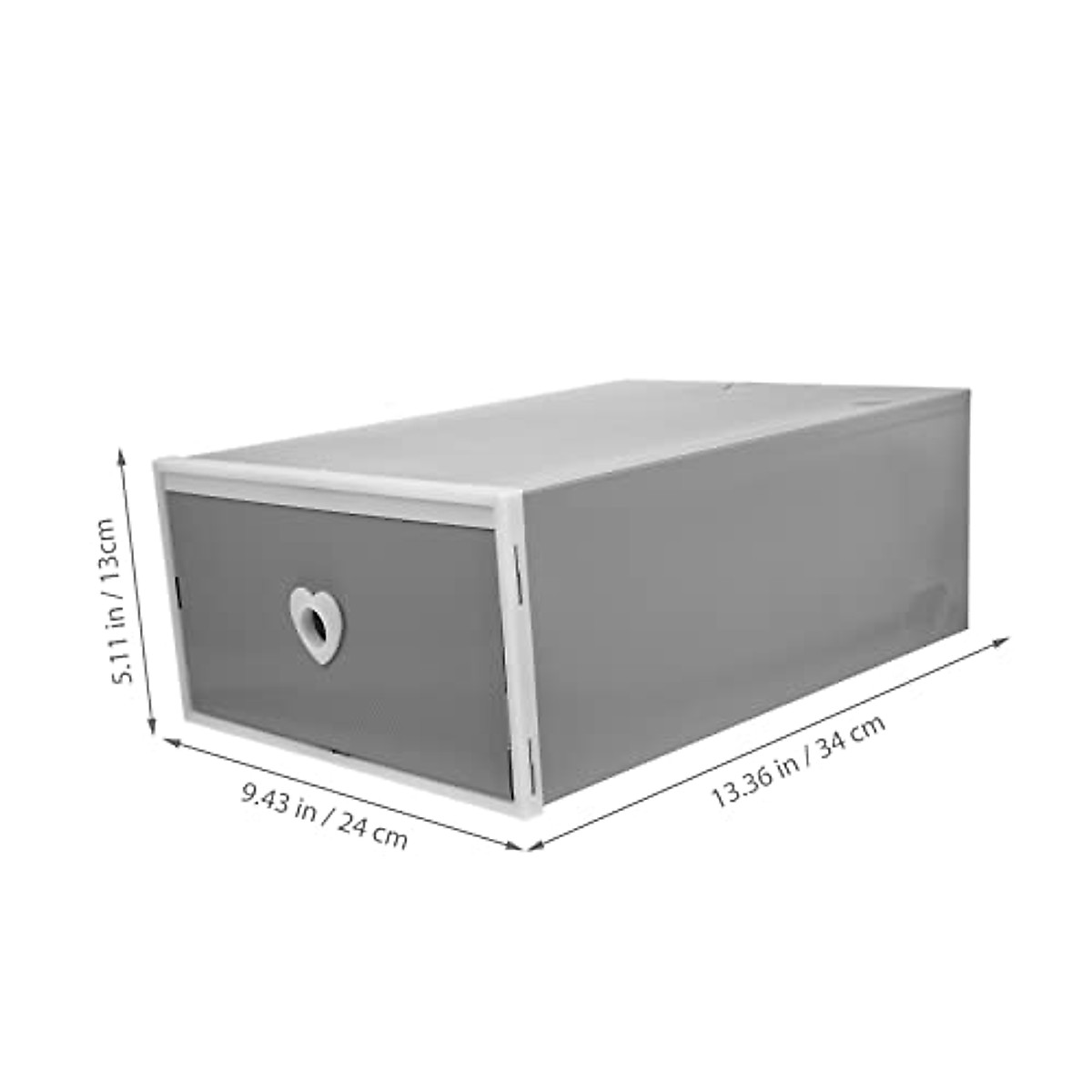 Cabilock Box Underwear Storage Box Clothes Dividers Makeup Organizer Box Makeup Organiser Panty Organizer Cabinet Closet Sock Drawer Organizer Sock Box Household Storage Box Storage Case Pp