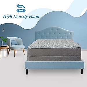 Greaton 11" Plush Foam Encased Mattress with 8" Box Spring, Premium Bed Mattresses Provide Perfect Body Support and Ultimate Comfort, Durable Supporting Internal Structure, Full XL