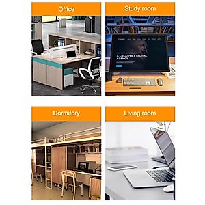 Under Desk Keyboard Drawer, Pull Out Keyboard & Mouse Tray with C Clamp, Steady Slide-Out Computer Drawer for Typing, Perfect for Home or Office