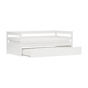 Hillsdale Caspian Trundle, Twin Daybed, White