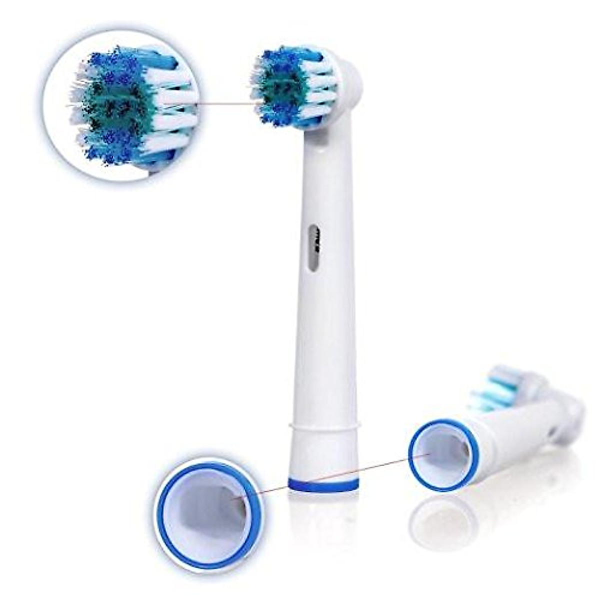 Generic 20x Electric Tooth Brush Heads Replacements for Braun Oral B Soft Teeth Clean
