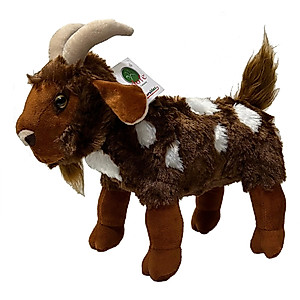 Adore 15" Standing Mocha The Spotted Goat Plush Stuffed Animal Toy