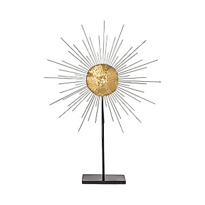 ELK Lighting 015342 Table décor, Black, Brass