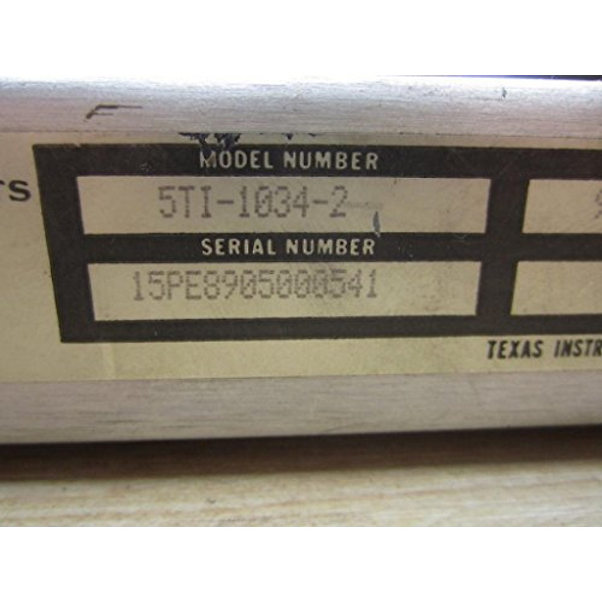Texas Instruments 5TI-1034-2 Sequencer Module