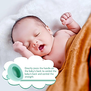 Healifty Palm Chest Percussion Cup Chest Physical Cup Silicone up Mucus Phlegm Remover Percussion Treatment for Expectoration Problem and Bed Rest Basic Nursing Work